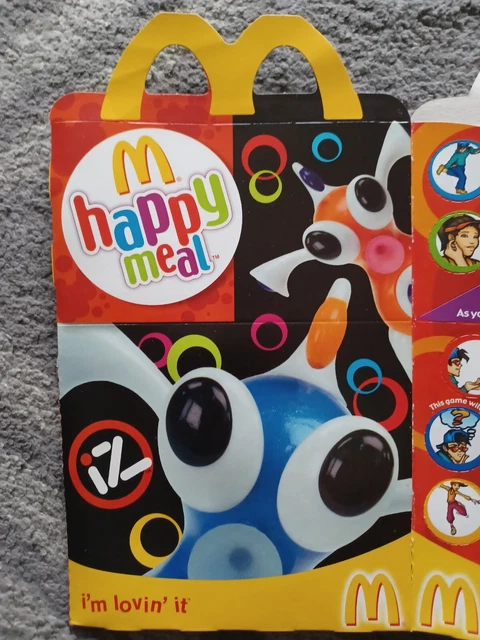 MCDONALDS VINTAGE ZIZZLE IZ Happy Meal Box Collectable Mp3 Display Rare ...