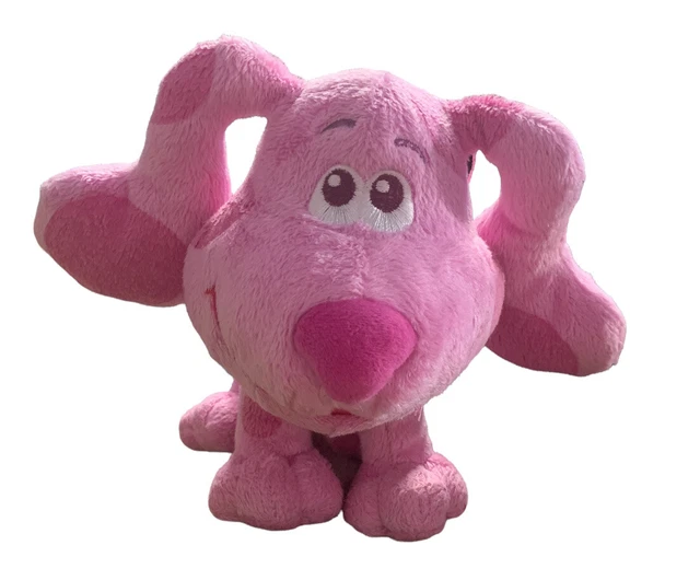 NICKELODEON BLUES CLUES And Magenta Puppy Dog Plush Stuffed Animal Toy ...