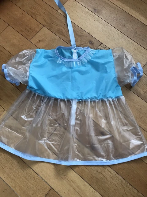 ADULT BABY SISSY PVC Dress With Blue Body £40.24 - PicClick UK