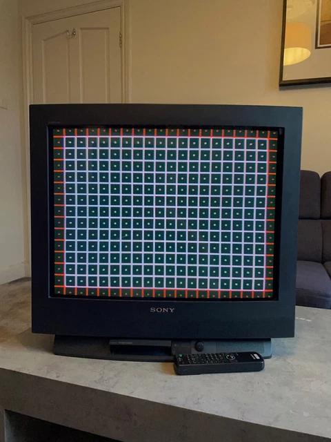 SONY TRINITRON KV-29F2U 29" Retro Gaming RGB Colour CRT TV Monitor £374 ...
