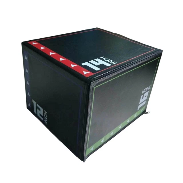 PLYOMETRIC FOAM BOX Shock-absorbing Inner Liner High-density Foam Core ...