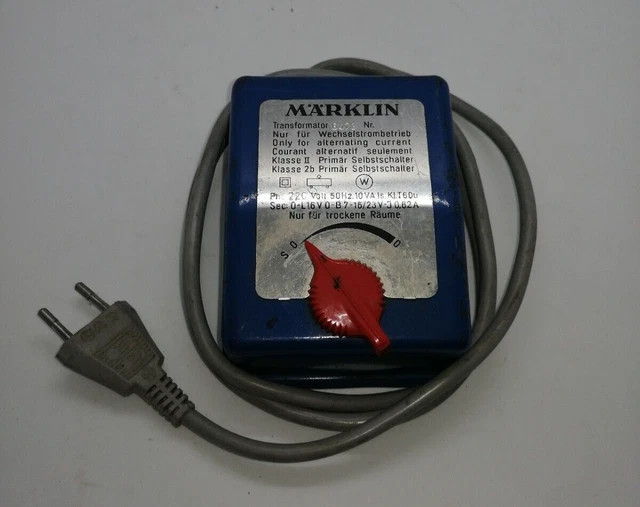 MÄRKLIN H0 Fahrtrafo Transformator 6473 10 VA Modellbahn Eisenbahn EUR ...