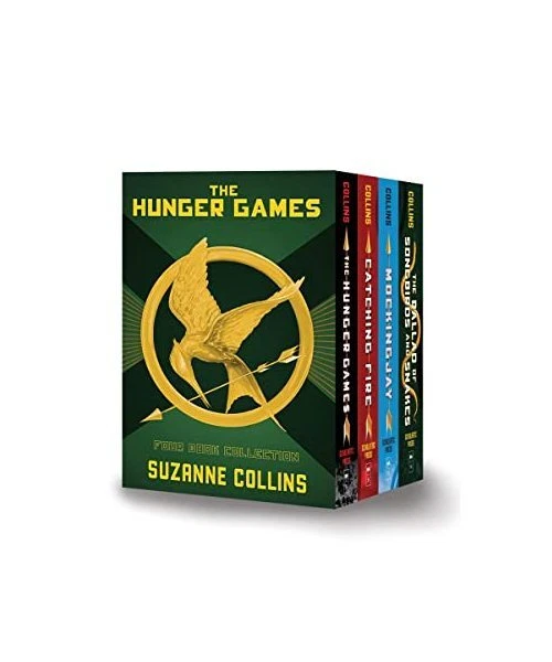 HUNGER GAMES 4-BOOK Hardcover Box Set: The Hunger Games, Catching Fire ...