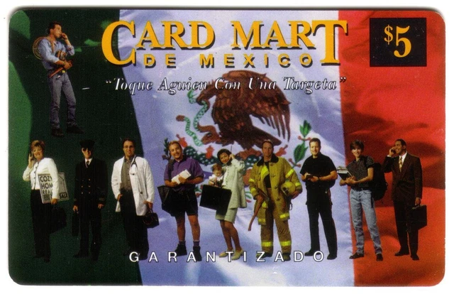 CARTE MART DE Mexico: 10 Différentiel People Professions, & Aigle Used ...