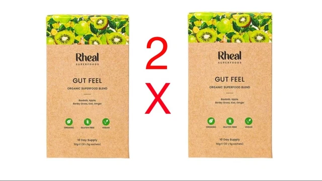 RHEAL SUPERFOODS GUT Feel (20 x Sachets) £14.95 - PicClick UK