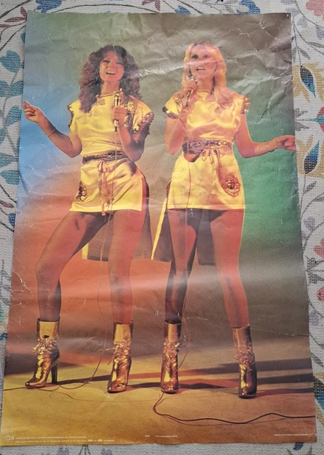 ABBA GIRLS Rare Vintage Poster 1978 £12.94 - PicClick UK