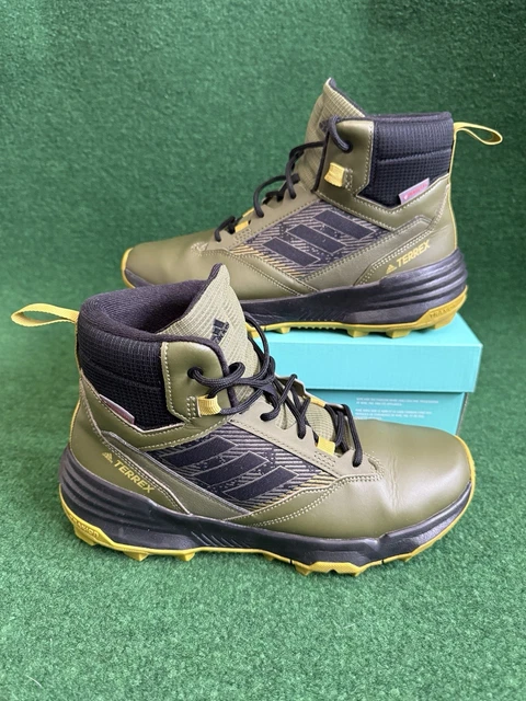 ADIDAS TERREX UNITY Leather Mens Hiking Boots Size UK 8 EU 42 GZ3936 ...