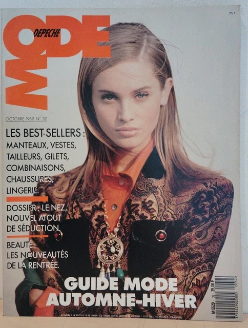 FRENCH FASHION Depechemode N°32 Oct.1989 Spécial Mode EUR 17,50 ...
