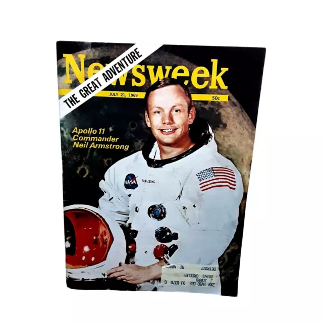Newsweek Magazine July 21 1969 Neil Armstrong Moon New York Mets Seaver