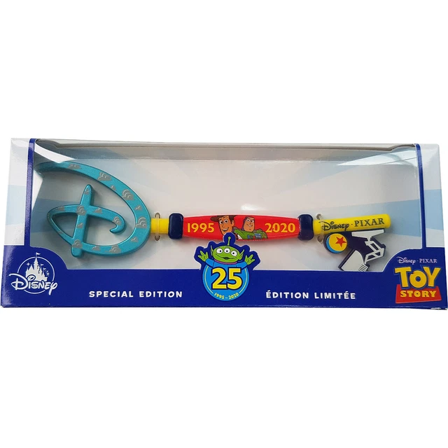 DISNEY STORE PIXAR Toy Story 25th Anniversary Opening Key US Version ...