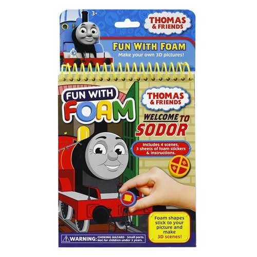 NEW THOMAS THE Tank Engine Thomas And Friends Foam Playset Book $3.00 ...