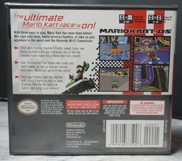 (RI4) MARIO KART DS (Nintendo DS, 2005) Brand New Sealed £44.54 ...