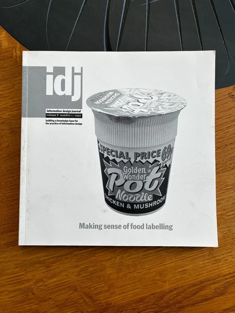 INFORMATION DESIGN JOURNAL - Graphic Design - Volume 8/3 - 1996 £10.78 ...