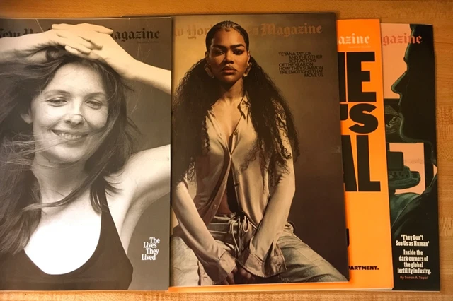 THE NEW YORK Times Magazine NYT Lot 4# NOVEMBER DECEMBER 2025 Diane ...