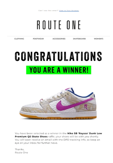 SCARPE DA SKATE Nike SB Rayssa Dunk Low Premium QS UK7.5 US8.5 42 NUOVE CON SCATOLA DS RARE ...