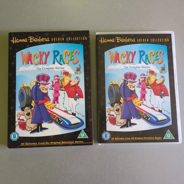 Wacky Races Hanna Barbera Complete Series Dvd Region 2 Box Set