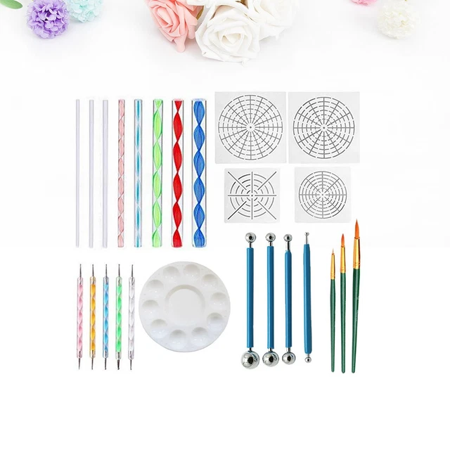 2 COUNT EMBOSSING Tool Versatile Drawing Clay Tools Dotting Pen £38.25 ...