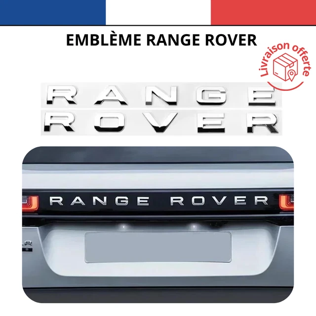 RANGE ROVER BRILLANT Logo Emblème Stickers Autocollant Voiture Auto ...