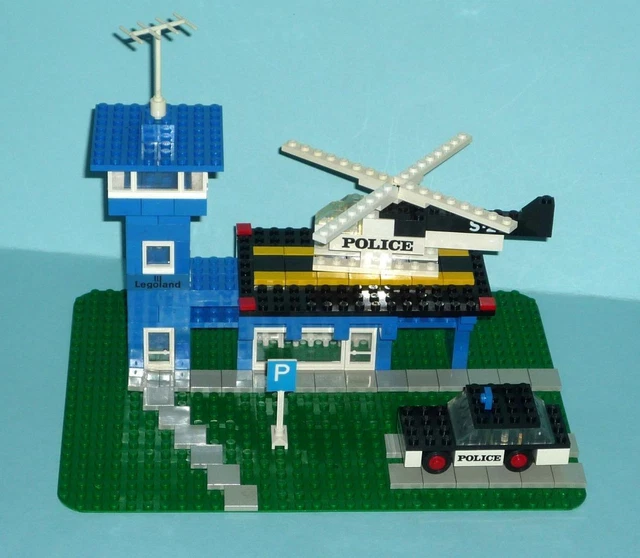 LEGO 354 LEGOLAND Police Eliporto Completo Di Istruzioni EUR 23,37 ...