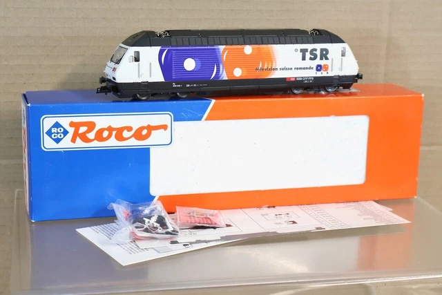 ROCO 63513 DCC READY SBB CFF TSR CLASS Re 460 015-1 E-LOK LOCOMOTIVE ol ...