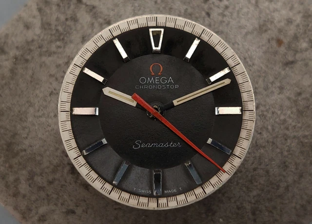 VINTAGE OMEGA SEAMASTER Chronostop DIAL & HANDS for 145.007. Ca 1960’s ...