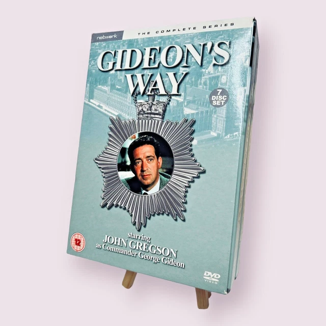 GIDEON'S WAY THE Complete Series 7-Disc DVD Box Set John Gregson 60s R2 ...