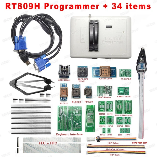 ORIGINAL NEW RT809H Universal Programmer EMMC-Nand FLASH Programmer ...