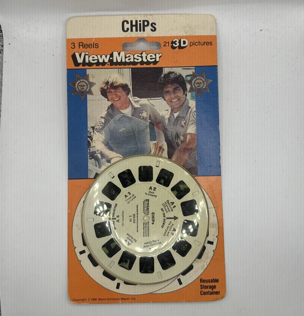 VIEWMASTER REELS: 3 reel set 'CHiPs' California Highway Patrol - NEW IN ...