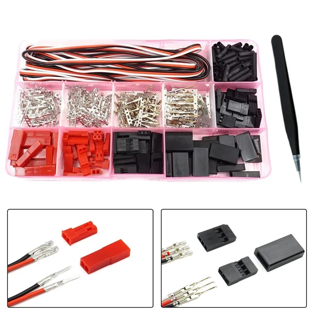 KIT DE CONNECTEURS compatible Futaba et JST SYP 40 pour modèles RC ...