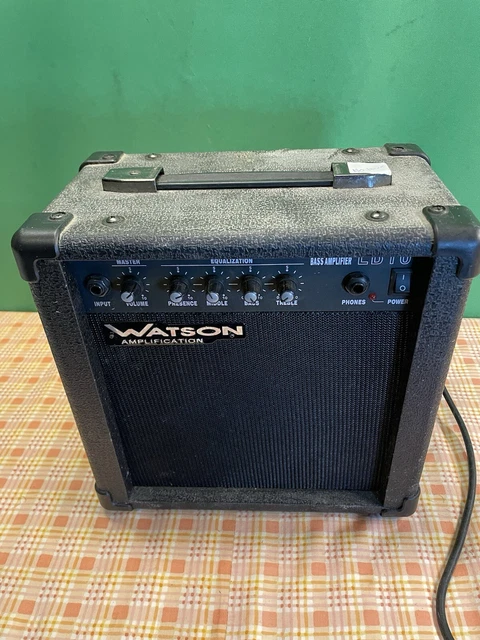WATSON AMPLIFICATION GUITAR Amp Black LB10 £9.04 - PicClick UK