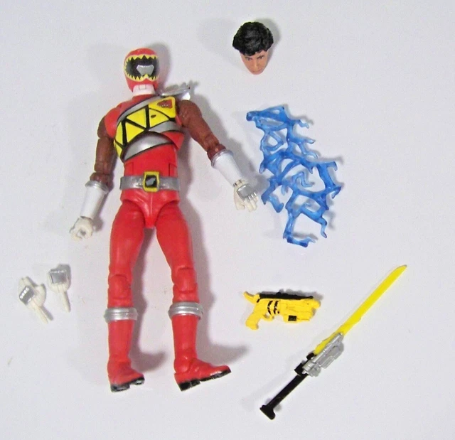 HASBRO POWER RANGERS Lightning Collection Dino Charge Red Ranger Tyler ...