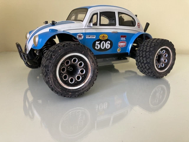 CARISMA GT16MB VOLKSWAGEN Beetle Brushless RC RTR 1/16 Tamiya Sand ...