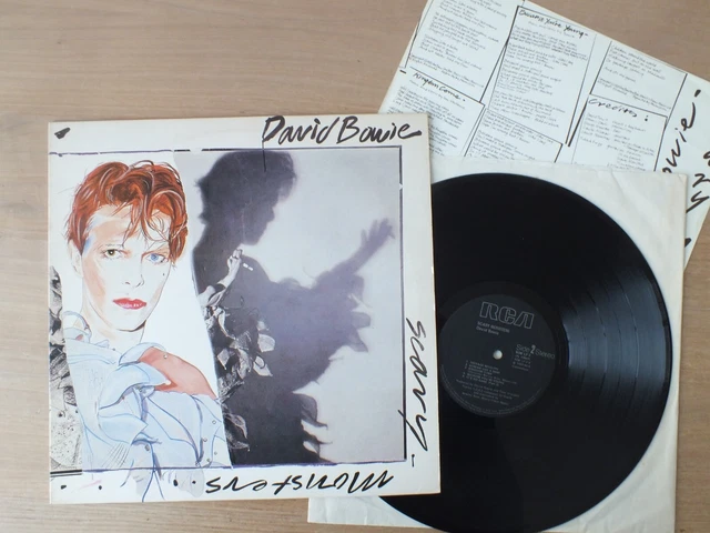 DAVID BOWIE - Scary Monsters UK 1980 insert LP Vinyl mint- EUR 16,99 ...