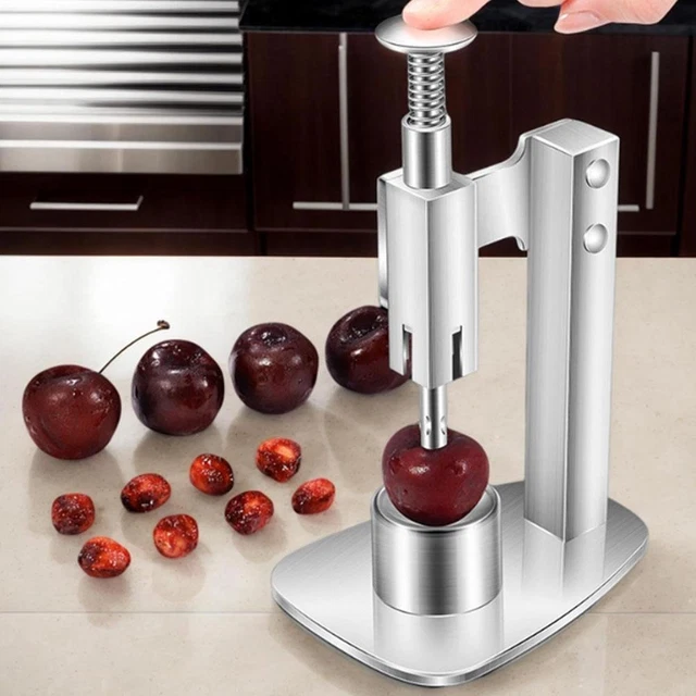 CHERRY PITTER KITCHEN Manual Gadget Pitting Tool Jujube Seed Remover ...