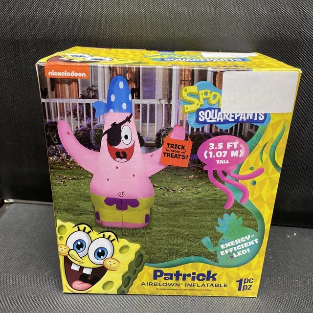 GEMMY NICKELODEON 3.5FT Patrick Halloween Airblown Inflatable SpongeBob ...