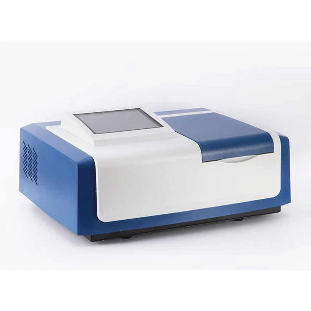 LAB UV-VIS DOUBLE Beam Spectrophotometer For Food Monitoring 1100nm ...