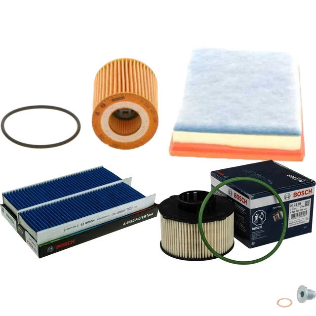 BOSCH INSPECCIÓN SET Juego Filtros para Citroën Berlingo K9 C5 Aircross ...