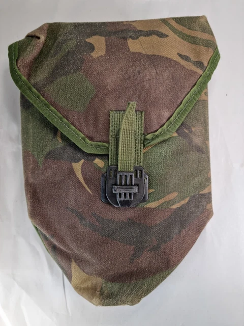 GENUINE DUTCH MILITARY Woodland BDU MOLLE Webbing Entrenching Tool ...