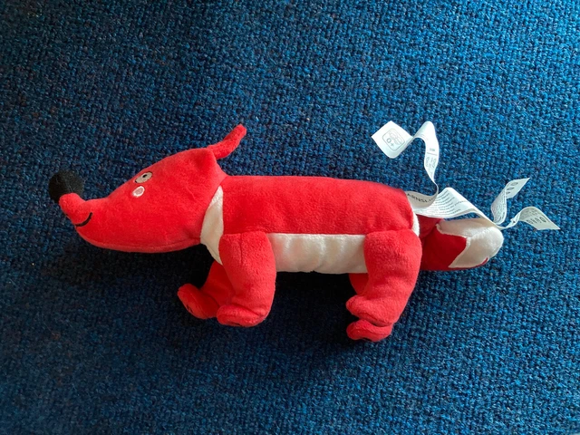 IKEA BARNSLIG RAV Musical Fox Rock-a-bye Baby Stuffed Plush Animal Pull ...