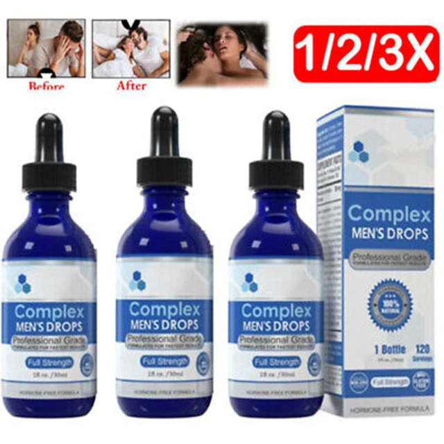 NEXUSBIO LABS COMPLEX Men's Drops, Secret Drops for Strong Men, Men’s ...