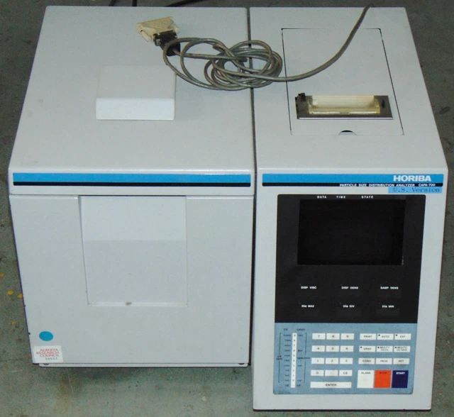 HORIBA CAPA 700 Particle Size Distribution Analyzer comes with ...