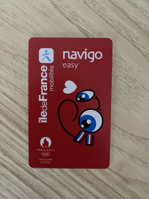 CARTE NAVIGO JEUX Olympique 2024 EUR 21,50 - PicClick FR