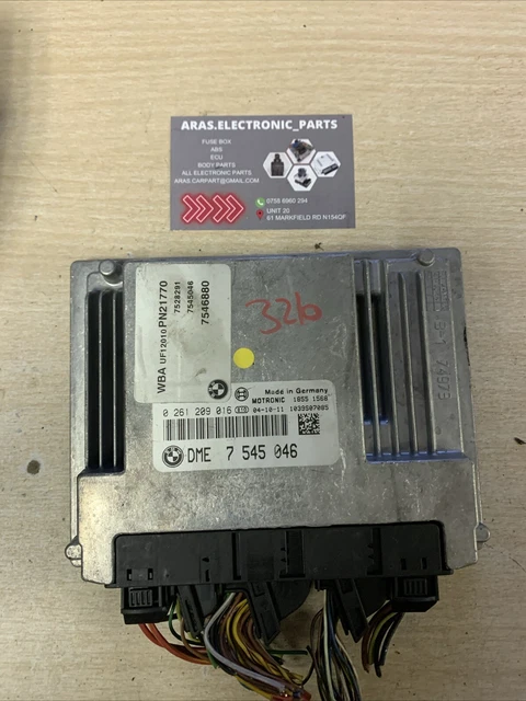 BMW 1 3 Series ECU Engine Motor Control Unit DME 7545046/0261209016 £43 ...