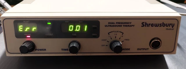 SHREWSBURY MEDICAL DUAL Frequency Ultrasound Therapy Unit £210.00 ...