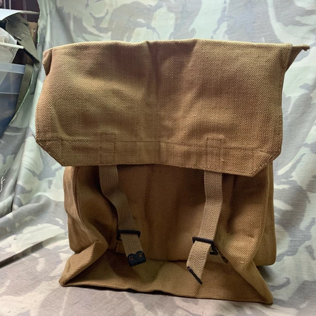 ORIGINAL BRITISH ARMY 37 Pattern Webbing Large Pack - Great Condition ...