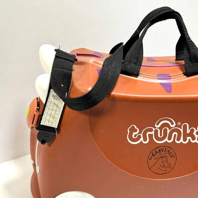 TRUNKI GRUFFALO RIDE On Suitcase Travel Bag Luggage With Strap Missing ...