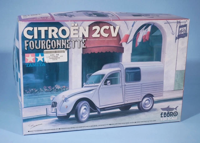 EBBRO 93034 CITROËN 2CV Fourgonnette 1:24 Scale Model Car * NEW £39.99 ...