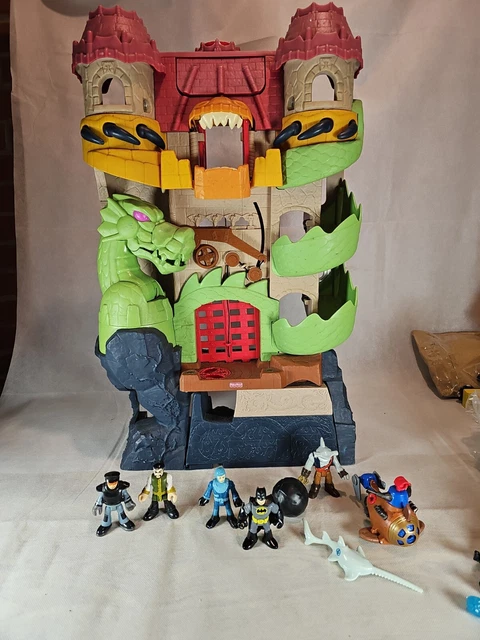 FISHER PRICE IMAGINEXT Dragon World Castle Fortress Playset 2008With ...