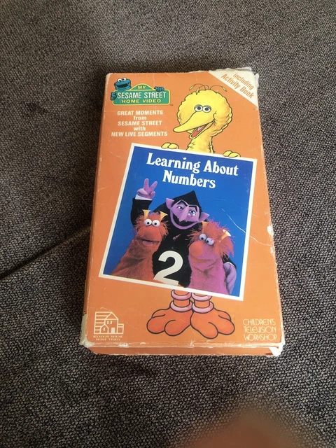 SESAME STREET LEARNING About Numbers VHS Video-Classic $8.98 - PicClick CA