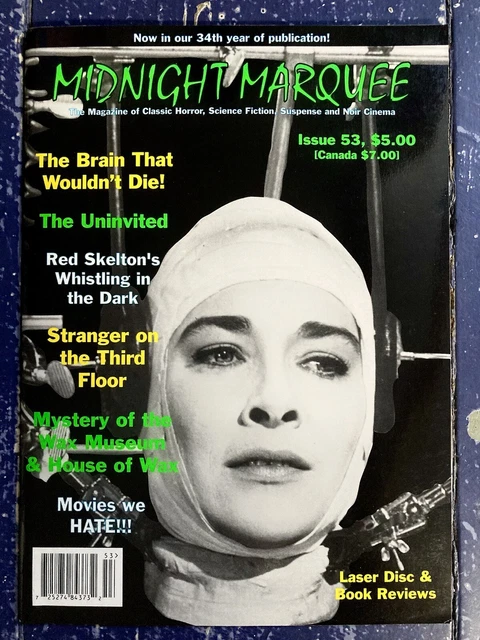 MIDNIGHT MARQUEE CULT Movies Scary Monsters Horror Psychotronic ...